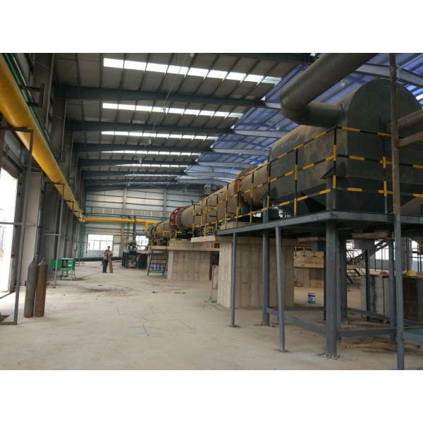 Quality 5.5 Meters Diameter Rotary Kiln with 1000℃ Rated Temperature for Hazardous Waste Treatment for sale