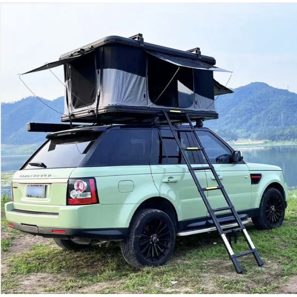 Quality Spacious Outdoor Rooftop Tent with Windows and LED Light for sale