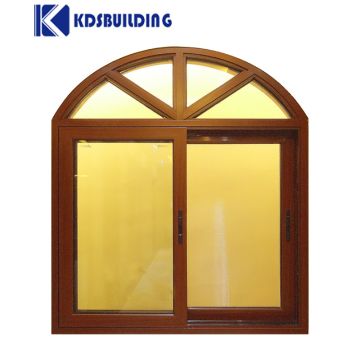 Quality KDSBuilding Double Glaze Temper Glass Windows Design Arch Aluminum Sliding for sale