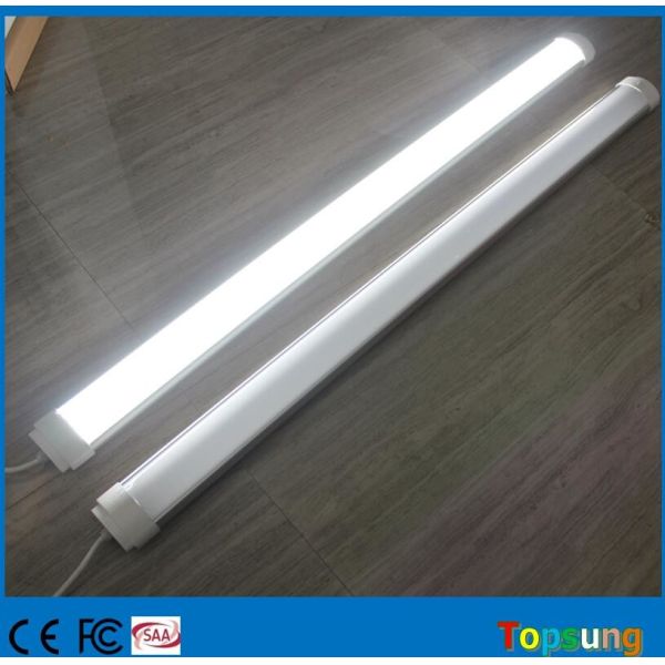 Quality Amazing bright 5f 60w Aluminum alloy with PC cover waterproof Ip65  tri-proof led  linear light  for rooms for sale