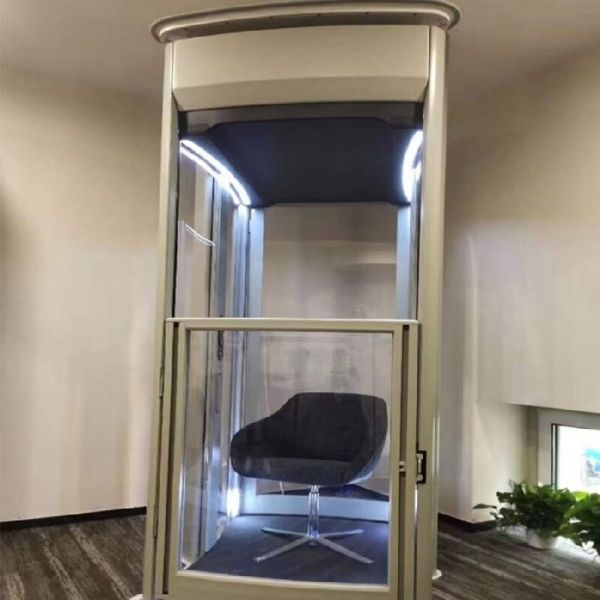 Quality 2-Floor Glass Capsule Elevator for Low-Rise Homes – Round or Custom Cabin Design for sale