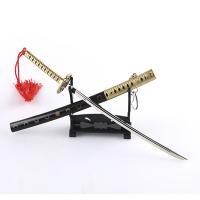 Quality Touken Ranbu Mikazuki Munechika Anime Sword Keychains Mini Katana for sale