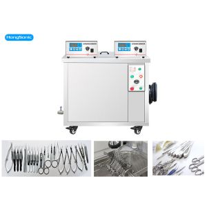 Quality Single Phase Large Laboratory Ultrasonic Cleaner 61L Gentle Damage Free for sale