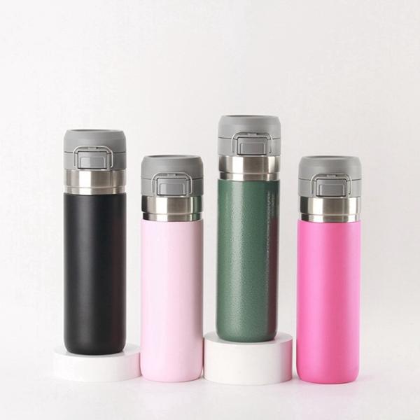 Quality Outdoor Portable Sports Straight Cup with Large Capacity 304 Stainless Steel Material for sale