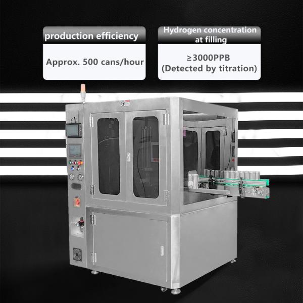 Quality Hydrogen-rich Water Filling Machine 330ml - 1L Can Filling Machine VST-Q9 for sale