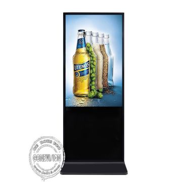 Quality Ultra Thin 55 Inch Double Sided Interactive Touch Screen Kiosk for sale