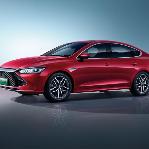 Quality 2023 BYD Qin Plus DM-i 120KM Luxury EV Car Luxury Version with Long Battery Life for sale