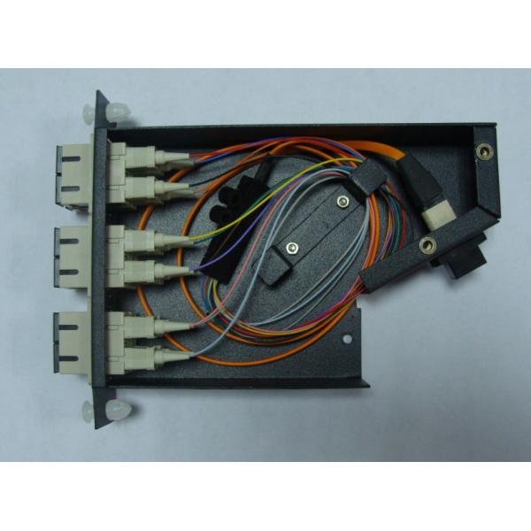 Quality high integrated LGX Module MPO to LC Cassette 12 24 Fiber MPO patch Panels for sale