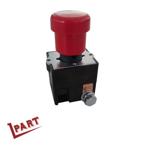 Quality ODM Forklift Emergency Power Off Button Switch ED125X-16 48V 125A for sale