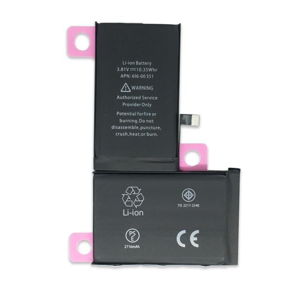 Quality UL2054 Apple Iphone Batteries 2716 mAh 10.4Wh Iphone X Battery for sale