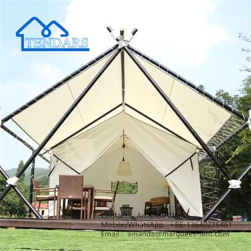 Quality Factory Luxury Customized New Design Safari Tent Waterproof Resort Tent Canvas for sale