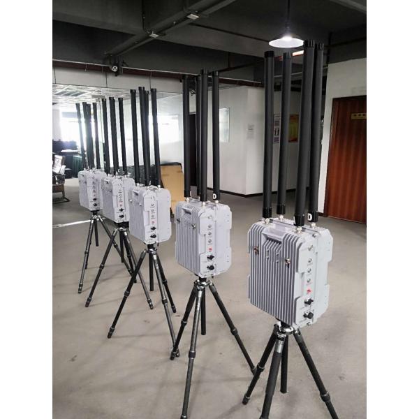 Quality UAV Defence Radio Frequency Blocker Drone Killer Jamming System 1500M Blocking for sale