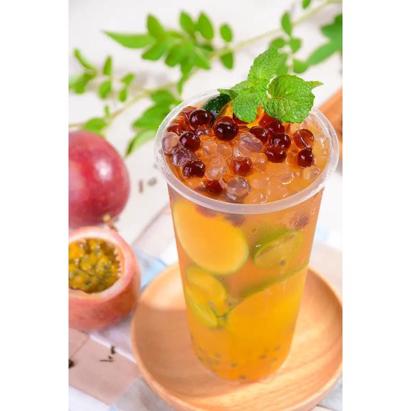 Quality Disposable PP Plastic Cup With Lids Printed 98mm 9oz Biodegradable 350ml for sale