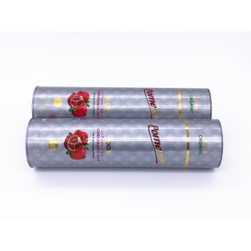 Quality Medium Large Round Tin Box With PET Window For Cookie Cake And Biscuit for sale