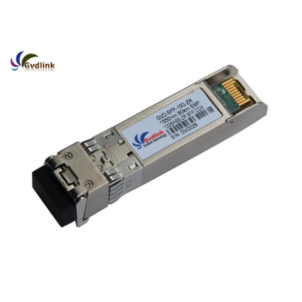 Quality 10G 1550nm 80km SMF Ethernet Sfp Transceiver LE2MXSC80FF0 for sale