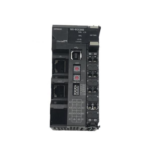 Quality Omron Nx-Ecc202 PLC Ethercat Coupler Communication Unit 24VDC for sale