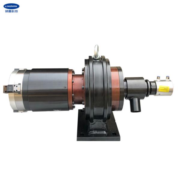 Quality Closed Center 4 Jaw Double Acting Laser Rotary Chuck for sale