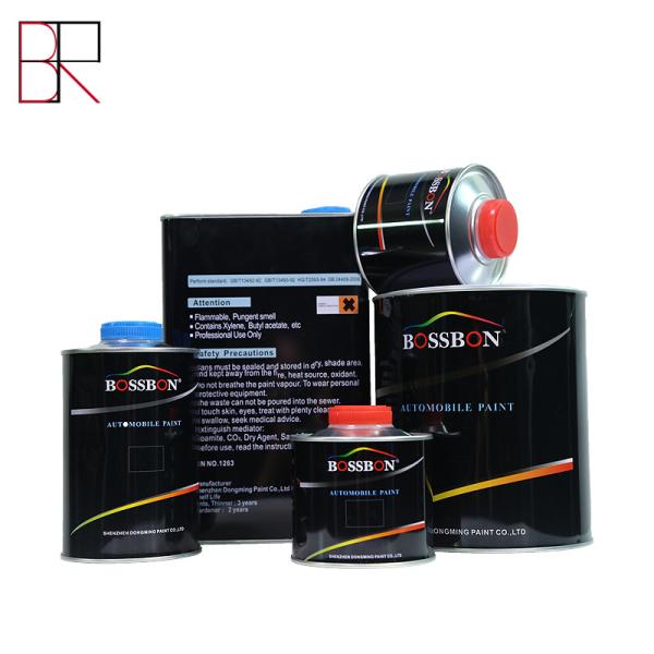 Quality Silver Mica Particles Spaced Regularly 1K Metallic Car Paint for sale