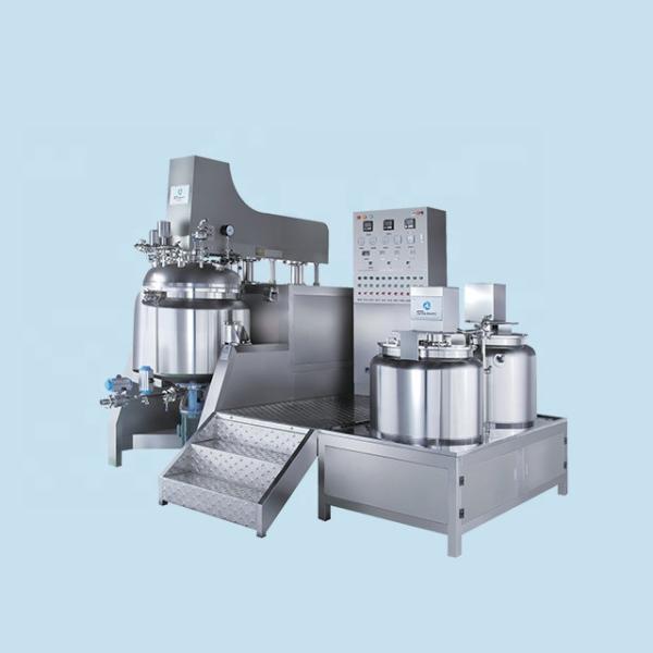 Quality 4500r/Min Vacuum Emulsifying Mixer Helical Ribbon Mixing for sale