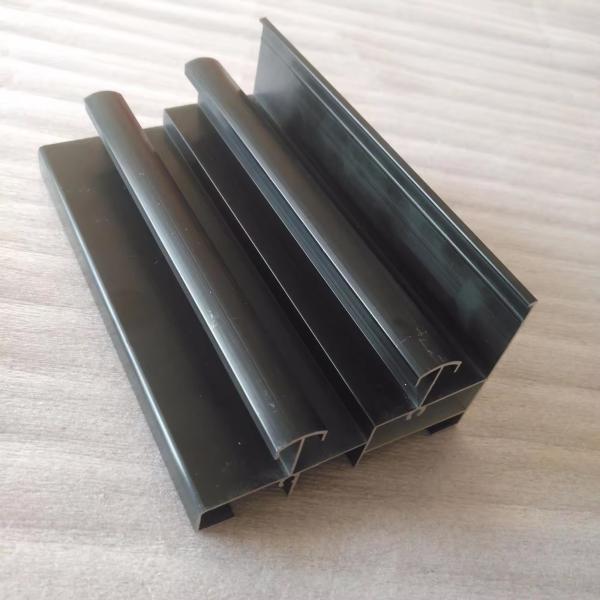 Quality Silver Aluminum Profiles with Customized Width and Wood Grain Painting for sale