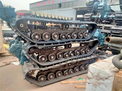 Quality 1.5MT Loading Crawler Track Undercarriage For Mining Exploration Drilling Rig for sale