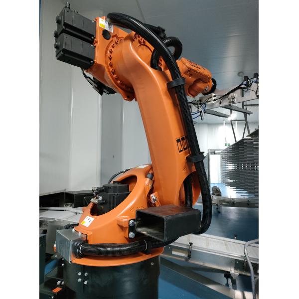 Quality Palletising Machines Cell KUKA KR60 Factory Robotics Six Axis for sale