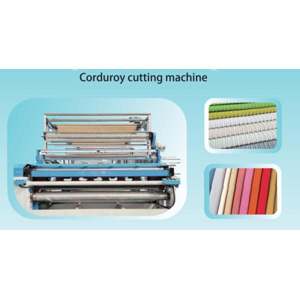 Quality Automated Corduroy Cutting Machine Textile Plant Machinery for sale