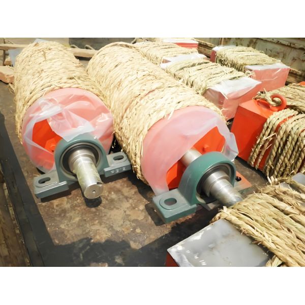 Quality 300-1800MM Diameter Automatic Permanent Magnet Magnetic Drum Separator 0.6-9.3 Tons for sale