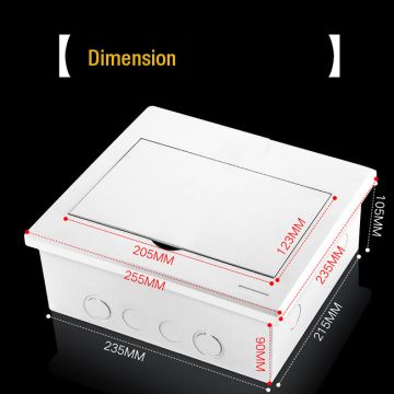 Quality Economic PZ30 Lighting Distribution Box ABS 6 9 10 13 15 18 21 Ways IEC60439-3 for sale