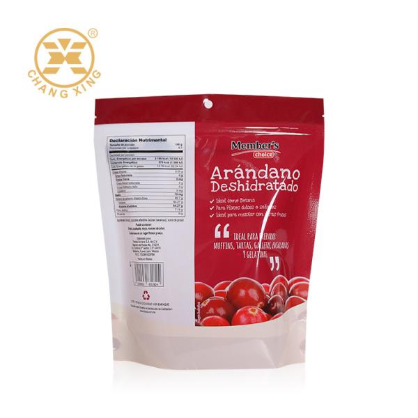 Quality Resealable Dry Fruit Packaging Bags Zipper Top for sale