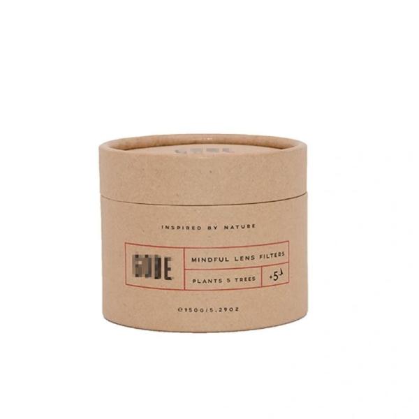 Quality Round Custom Tea Box Packaging Matt Laminated Debossed UVcoated for sale
