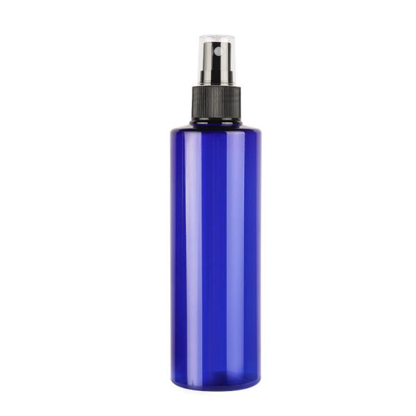 Quality Flat Shoulder PET Plastic Fine Mist Spray Bottle 100ml 150ml 200ml 250ml For Cosmetic for sale