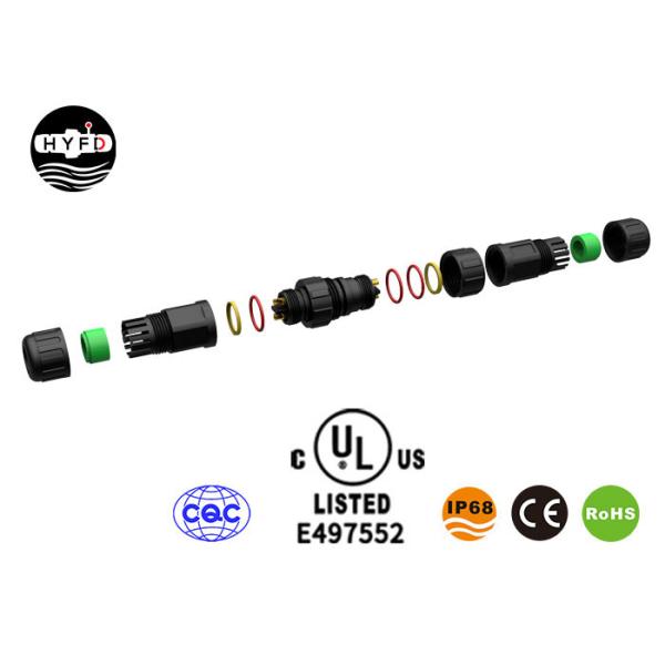 Quality HYFD Solder Type 4 Pin M19 IP68 Waterproof Cable Connector for sale