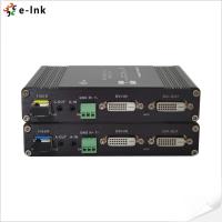 Quality 1Ch 1080P Bidi DVI + 1Ch Bidi RS232 + 1Ch Bidi Stereo Audio + GPIO over Fiber for sale