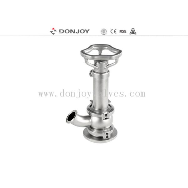 Quality DONJOY Pneumatic internal open Tank Bottom Valve with clamp connection for sale