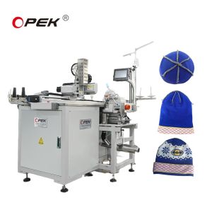 Quality High Effective Opek-300HS Auto Knitted Hat Overlock Sewing Machine for Sewing for sale
