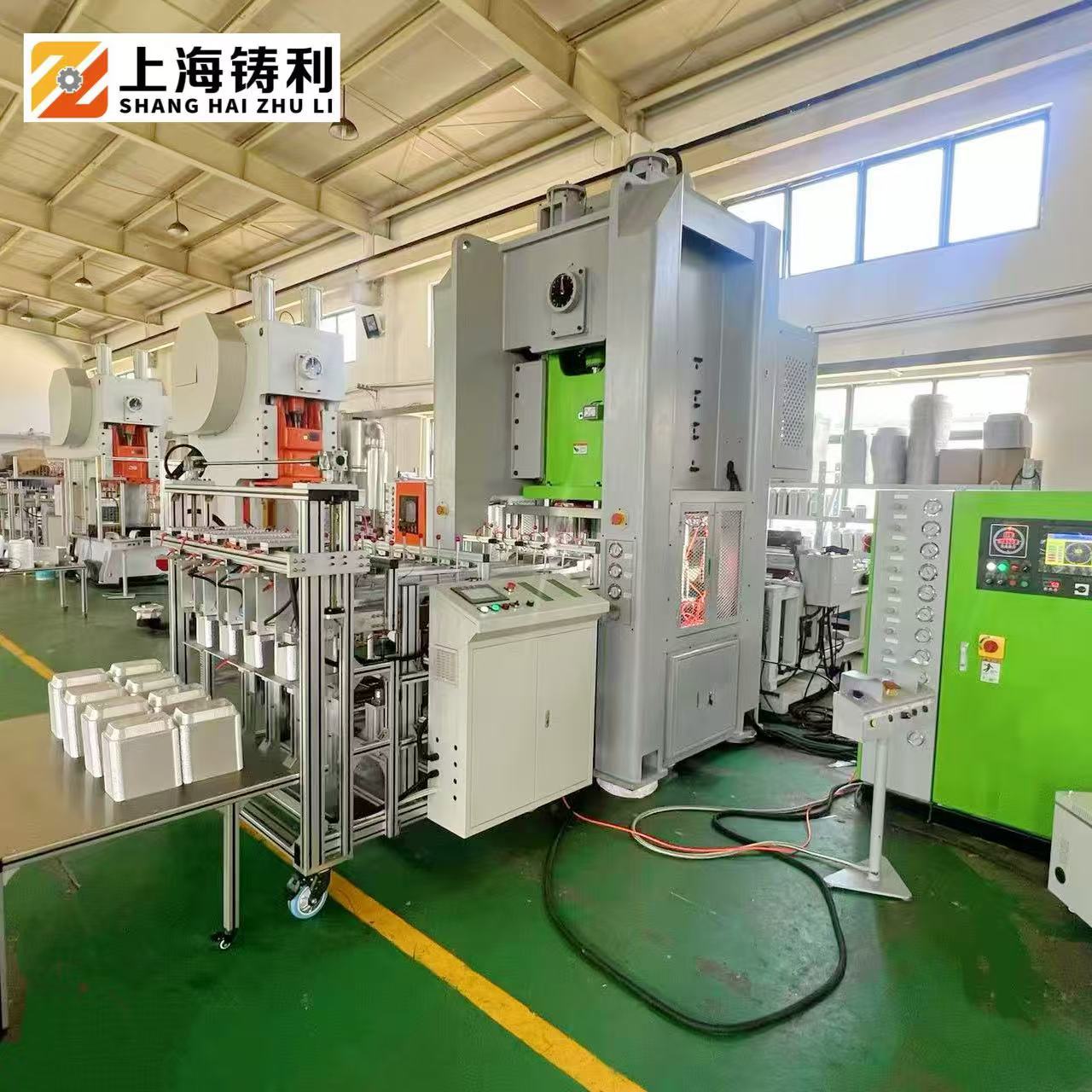 Quality Schneider Electric foil container machine for Round Square Rectangular Patterns for sale