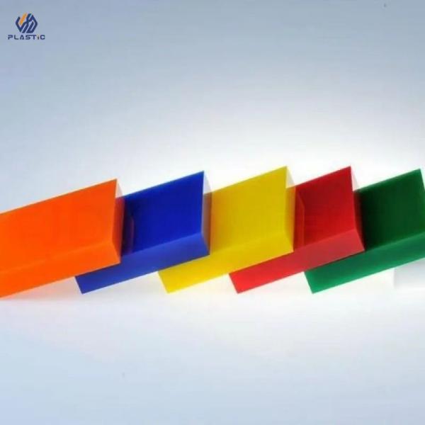 Quality Red Blue Green Multicolor Acrylic Sheets , Cast Acrylic Panels UV Resistance for sale