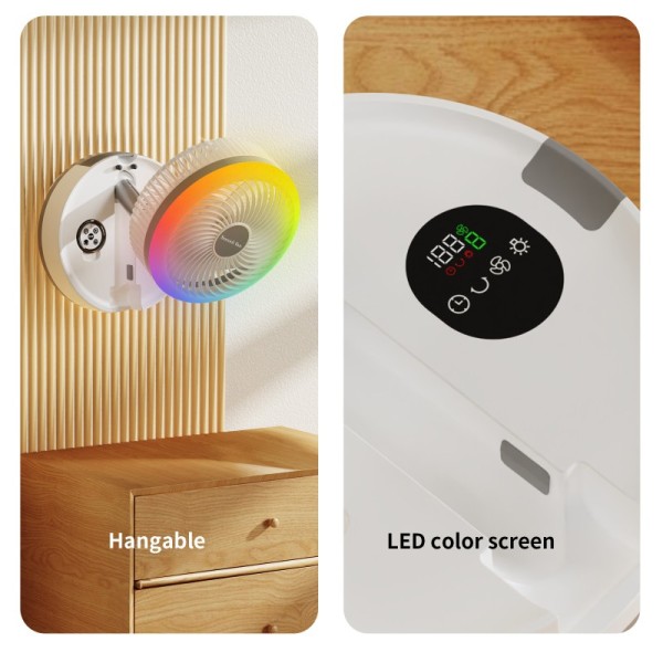 Quality Socool Fan 40000mAh Type-C Power Source Personal Fan 9 Speed Levels Outdoor Camping Fan for sale