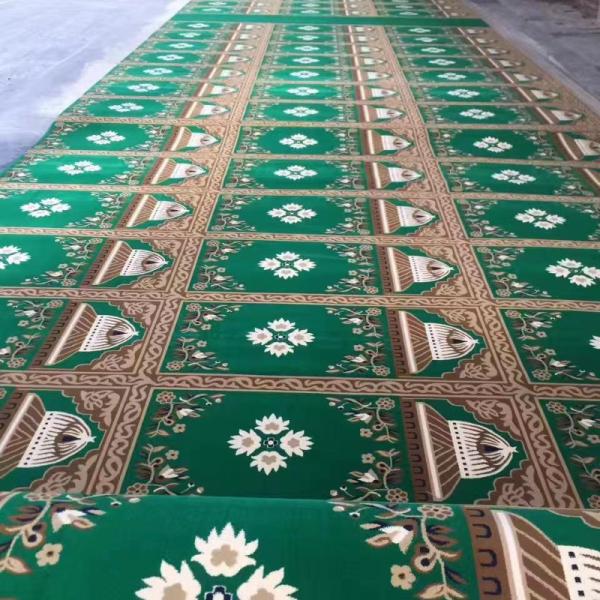 Quality Modern Style Mosque Carpet Roll in 4m Width from Pakistan with Design for sale