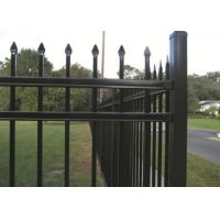 Quality Power Coated Decorative Aluminium Fencing 1.5m Height for sale