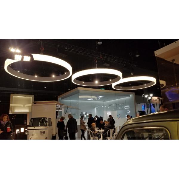 Quality Bigger Round Pendant Lamp Ring Dimmable Pendant Light Trim Ring for sale