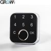 Quality GROW G16 Fingerprint Electric Cabinet Drawer Lock Keypad With Two Installation for sale