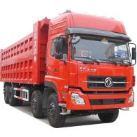 Quality Flat Head Double Axle Dumper 12 Wheel 350hp 8X4 Hydraulic Lift Heavy Duty Dump for sale
