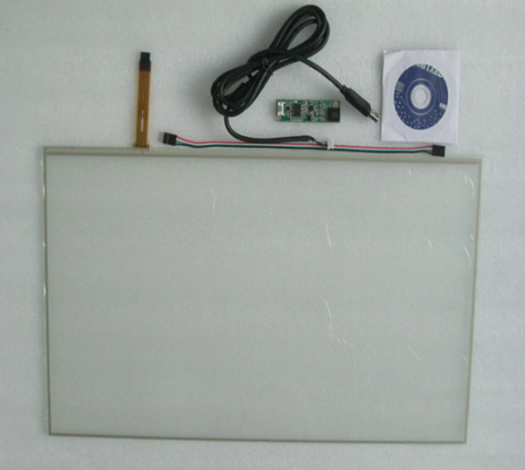 Quality 4W RTP 15" 15.4" 15.6" 4 Wire Resistive Touch Panel With Usb Interface for sale