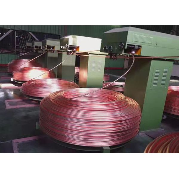 Quality Copper Oven Copper Up casting Machine To Make Scrap Copper To 8mm Copper for sale