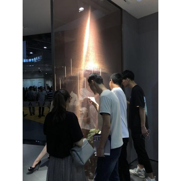 Quality Sliding Door 15mm Metal Mesh Laminated Glass for sale