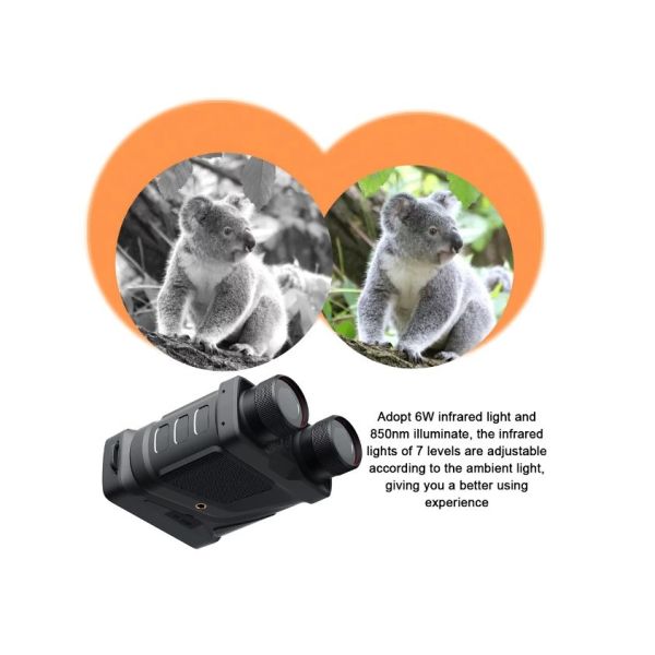 Quality Lightweight Binocular Night Vision High Power Hunting Digital Night Vision Goggles for sale