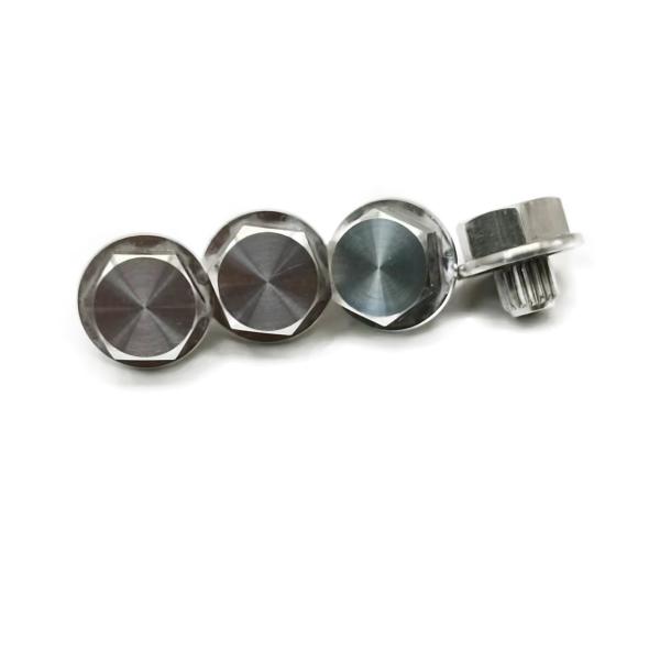 Quality Anodizing CD Pattern Trim Studs black aluminum rivets Electric Swimming for sale