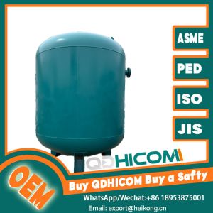 Quality Vertical Compressed Air Storage Tank Carbon Steel JIS & PED Compliant for sale